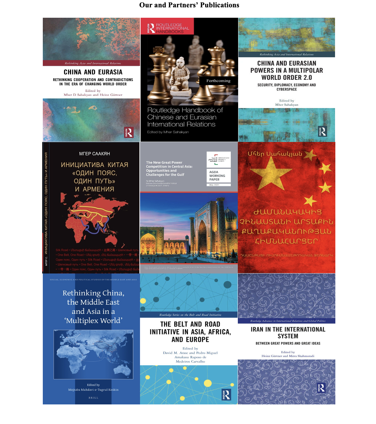 V Eurasian Research on Modern China and Eurasia Conference – China ...